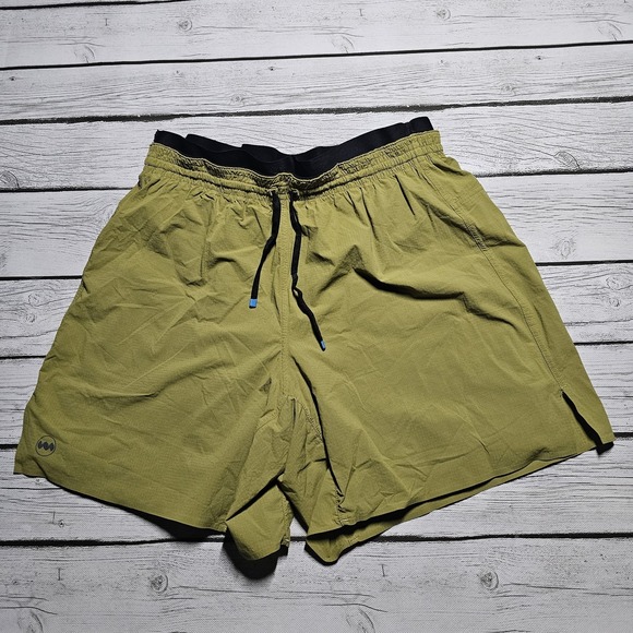 Janji | Shorts | Janji Mens Afovent 2in Multi Short Medium Olive Green ...